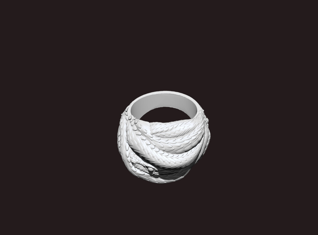 ArtStation - Snake Coil Ring | Resources