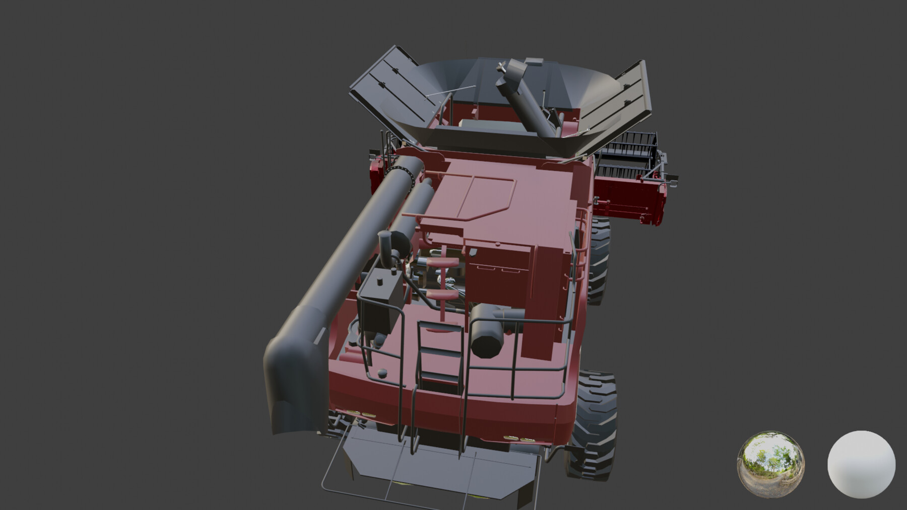 ArtStation - to CASE Axial-Flow 150 Series Combines | Game Assets