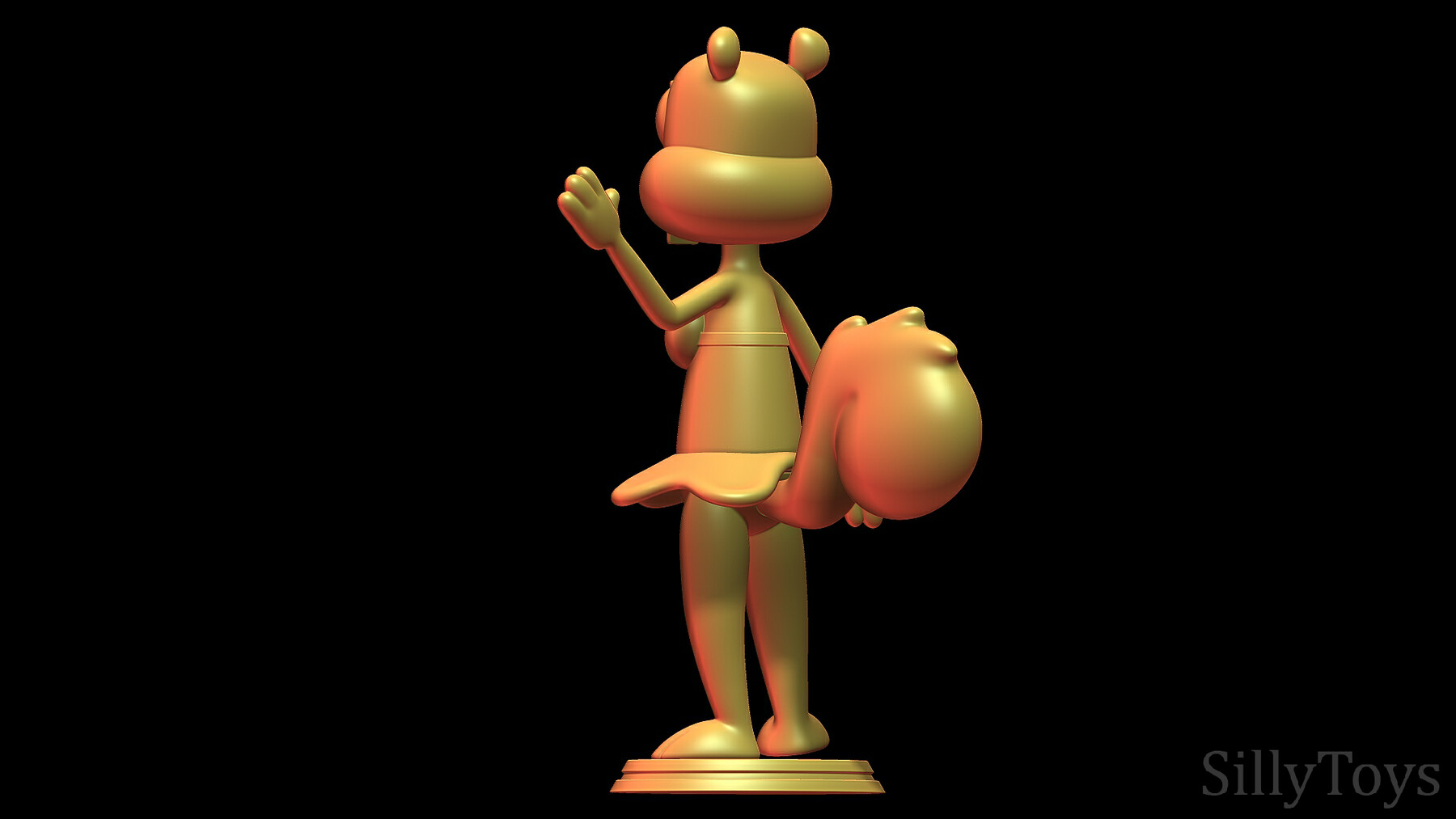 ArtStation - Sandy Cheeks - SpongeBob SquarePants 3D print model ...