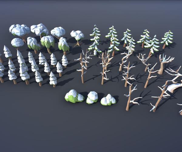 ArtStation - Ultimate Low Poly Nature Pack | Game Assets