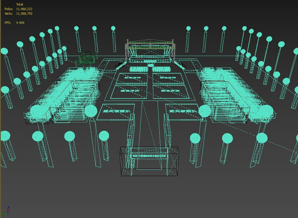 ArtStation - 3DS Max 2014 Stage Concert 42 | Resources