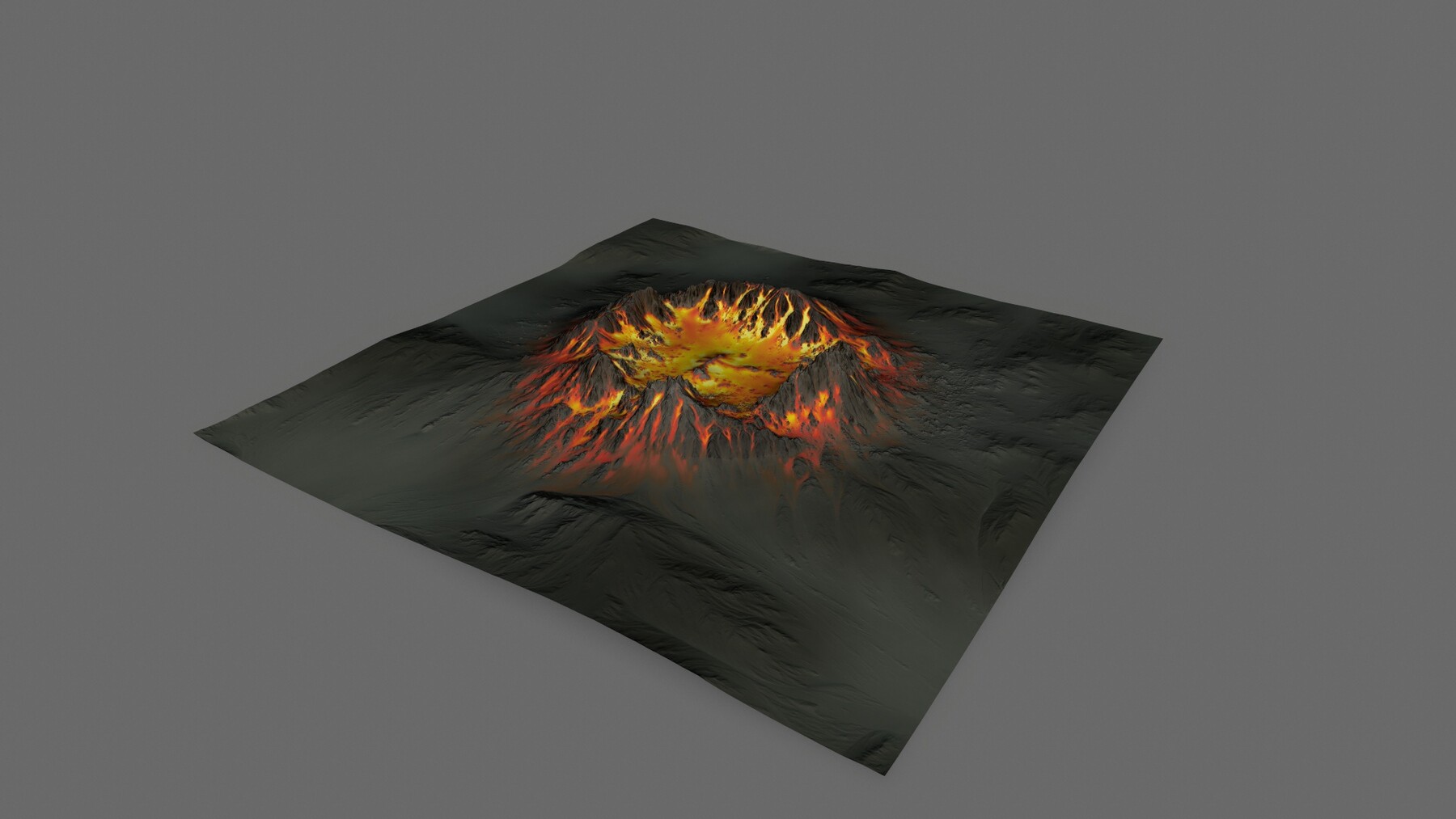 ArtStation - Volcano | Game Assets