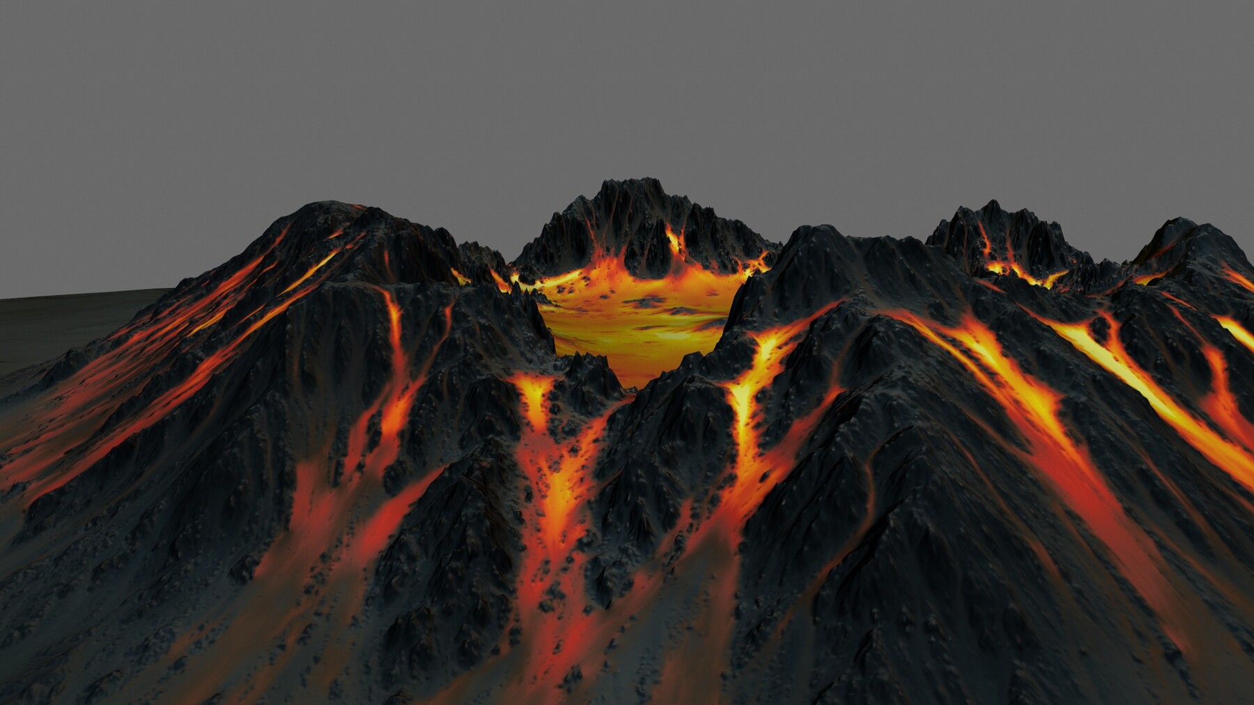 ArtStation - Volcano | Game Assets