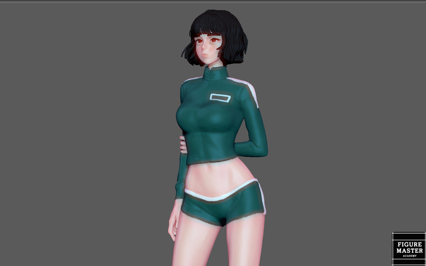 Artstation Squid Game Saebyuk Sexy Model Netflix 3d Print Model Resources