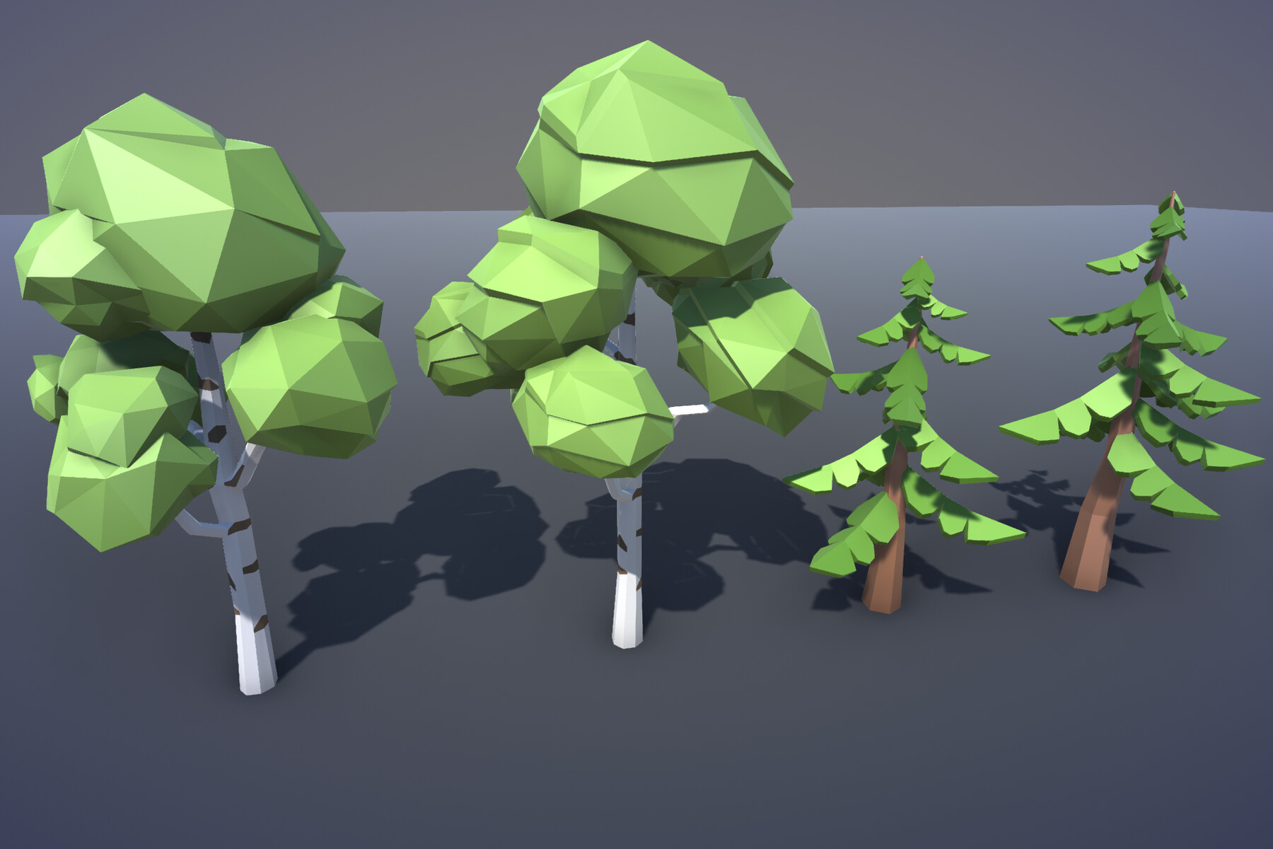 ArtStation - Free Low Poly Nature Forest | Game Assets