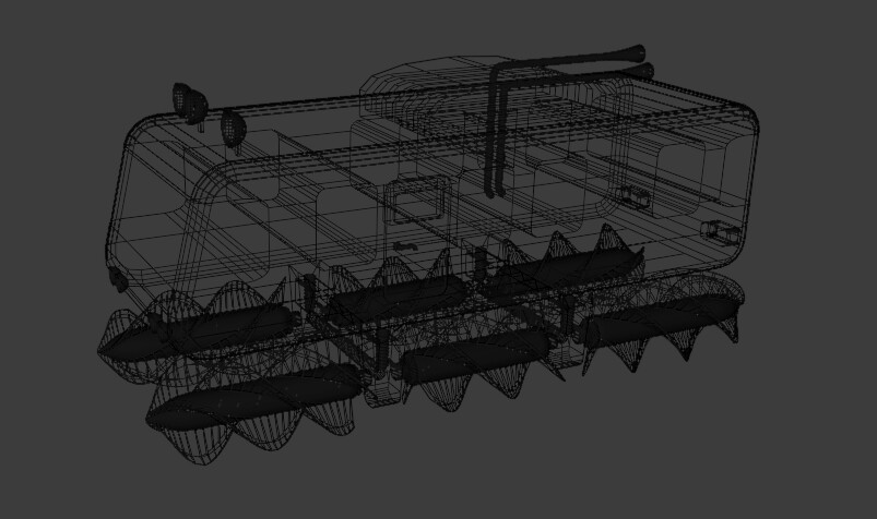ArtStation - Auger Free low-poly 3D model | Game Assets