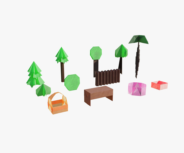 ArtStation - Origami Pack | Resources