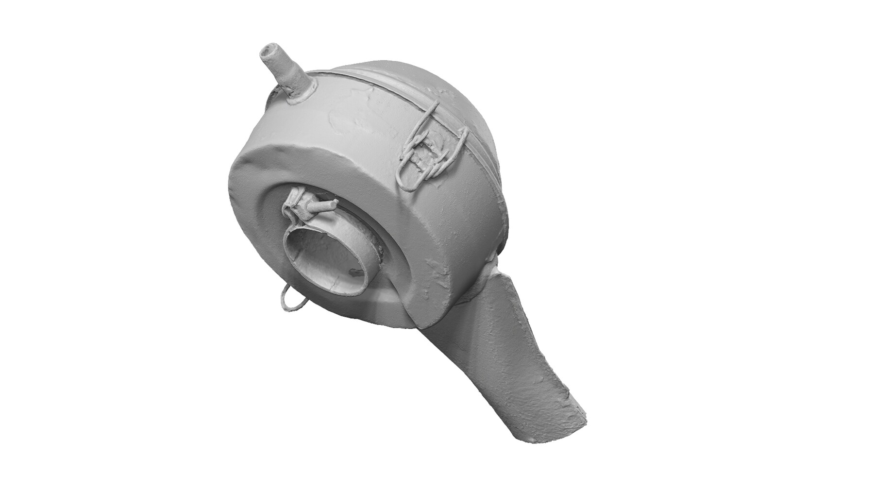 ArtStation - Rusty Air Filter Box Raw Scanned 3D Model | Resources