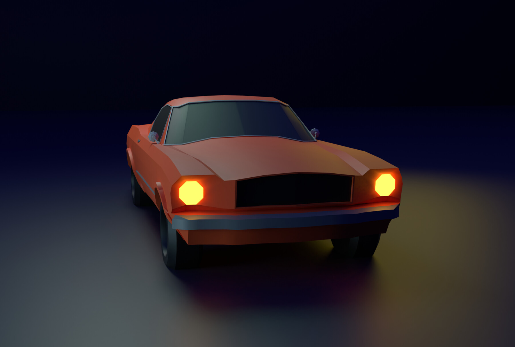 ArtStation - Low Poly car | Game Assets