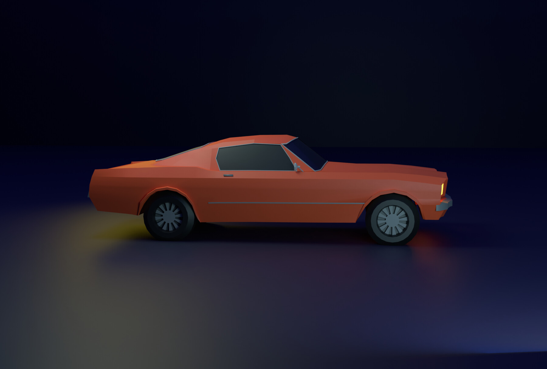 ArtStation - Low Poly car | Game Assets