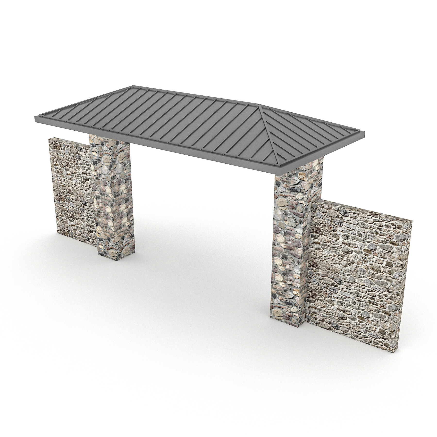 ArtStation - garden gate 3D model | Game Assets