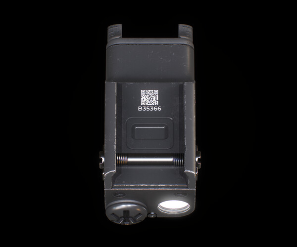 ArtStation - Surefire XC1 Flashlight | Game Assets