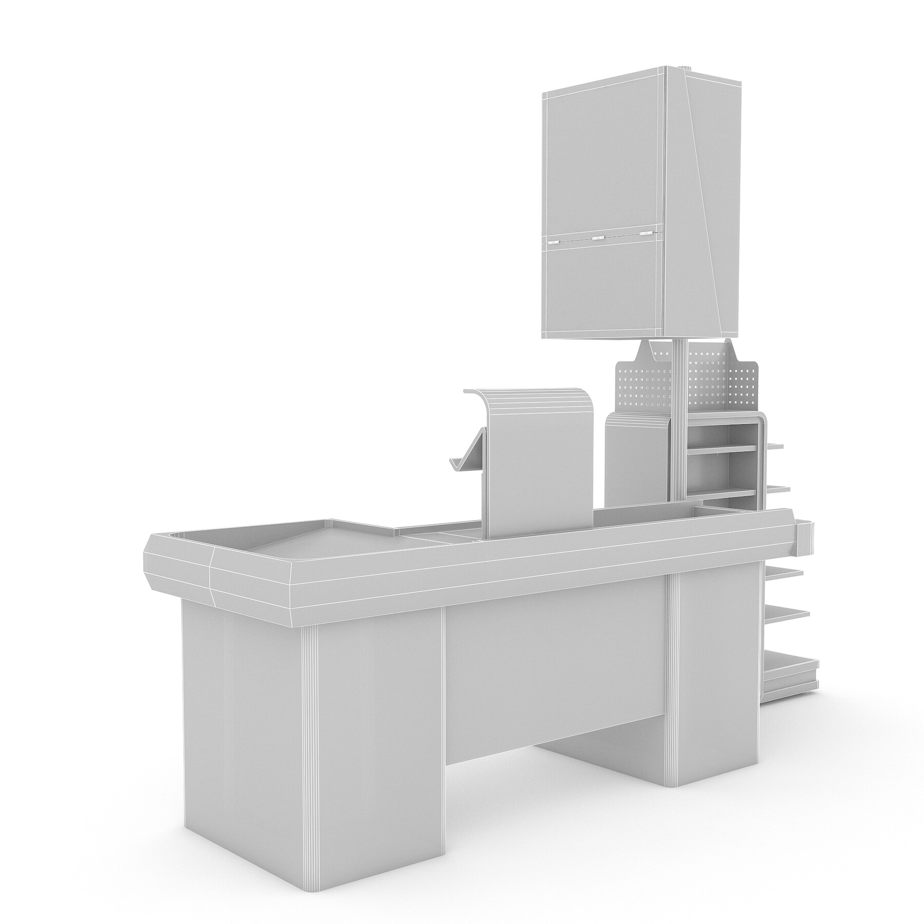 ArtStation - the cash register department 02 3D | Game Assets