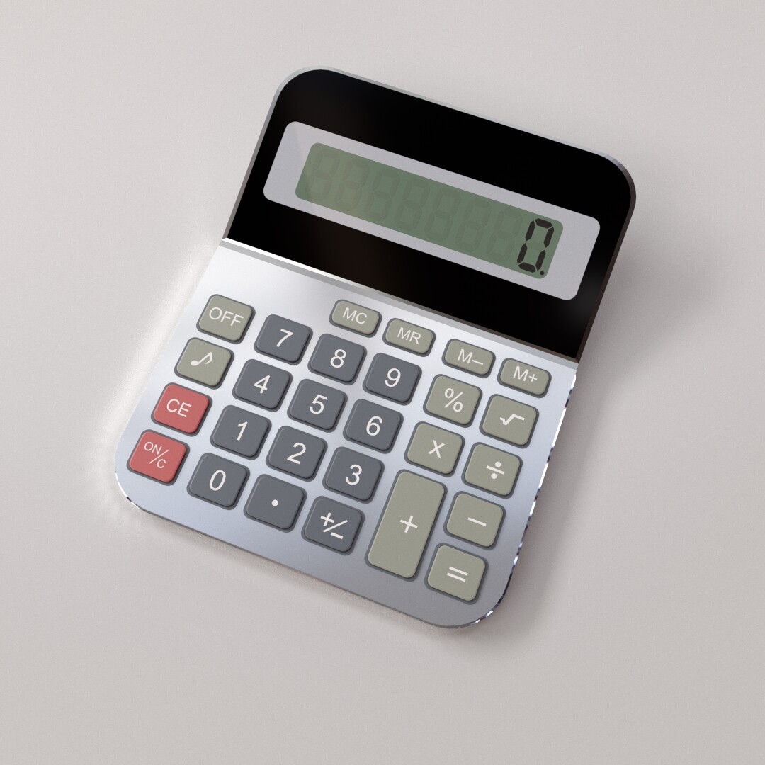 ArtStation - Calculator | Game Assets