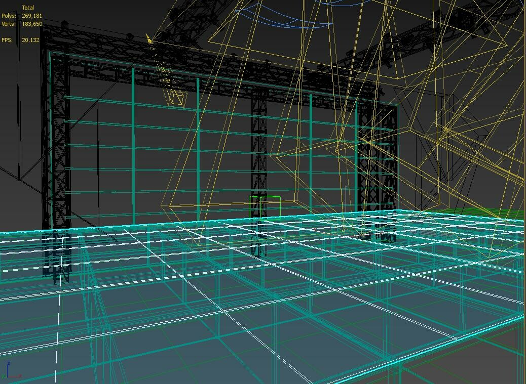 ArtStation - 3DS Max 2014 Stage Concert 49 | Resources