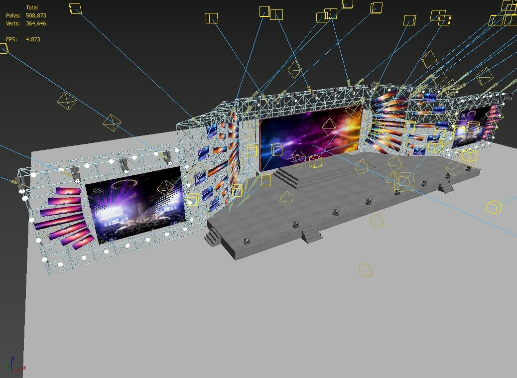 ArtStation - 3DS Max 2014 Stage Concert 53 | Resources