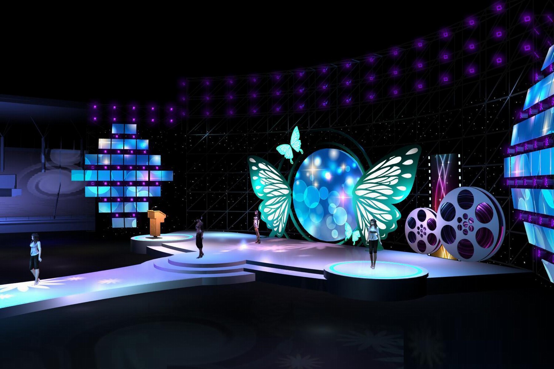 ArtStation - Carnival stage 45 | Resources