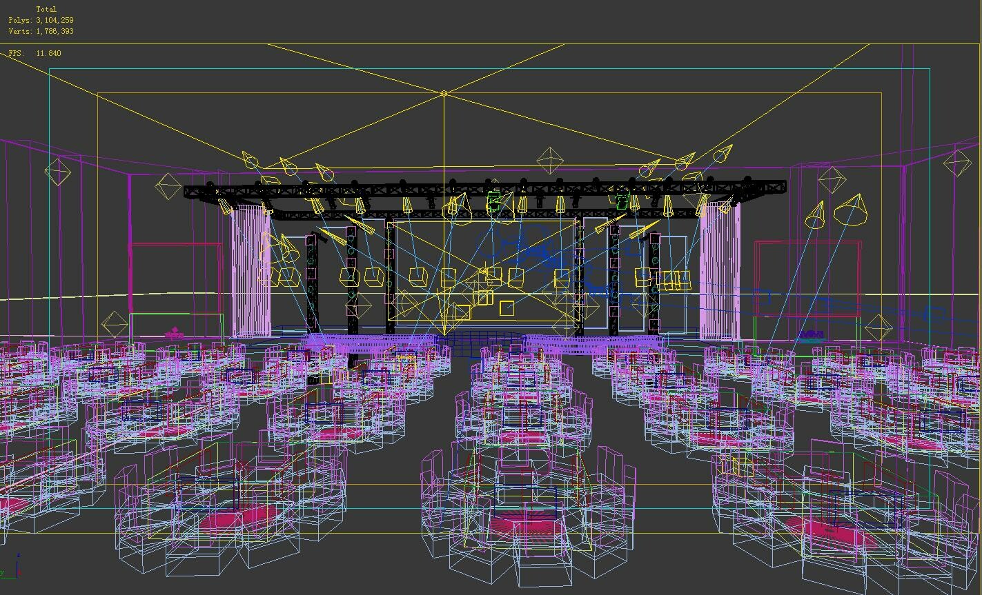 ArtStation - Stage party concert fashion catwalk T station 9 | Resources