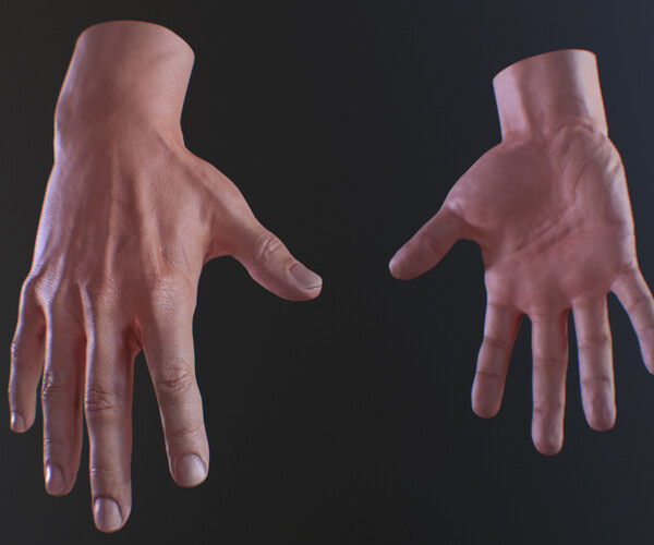 ArtStation - Low Poly Hand - Free Asset | Resources