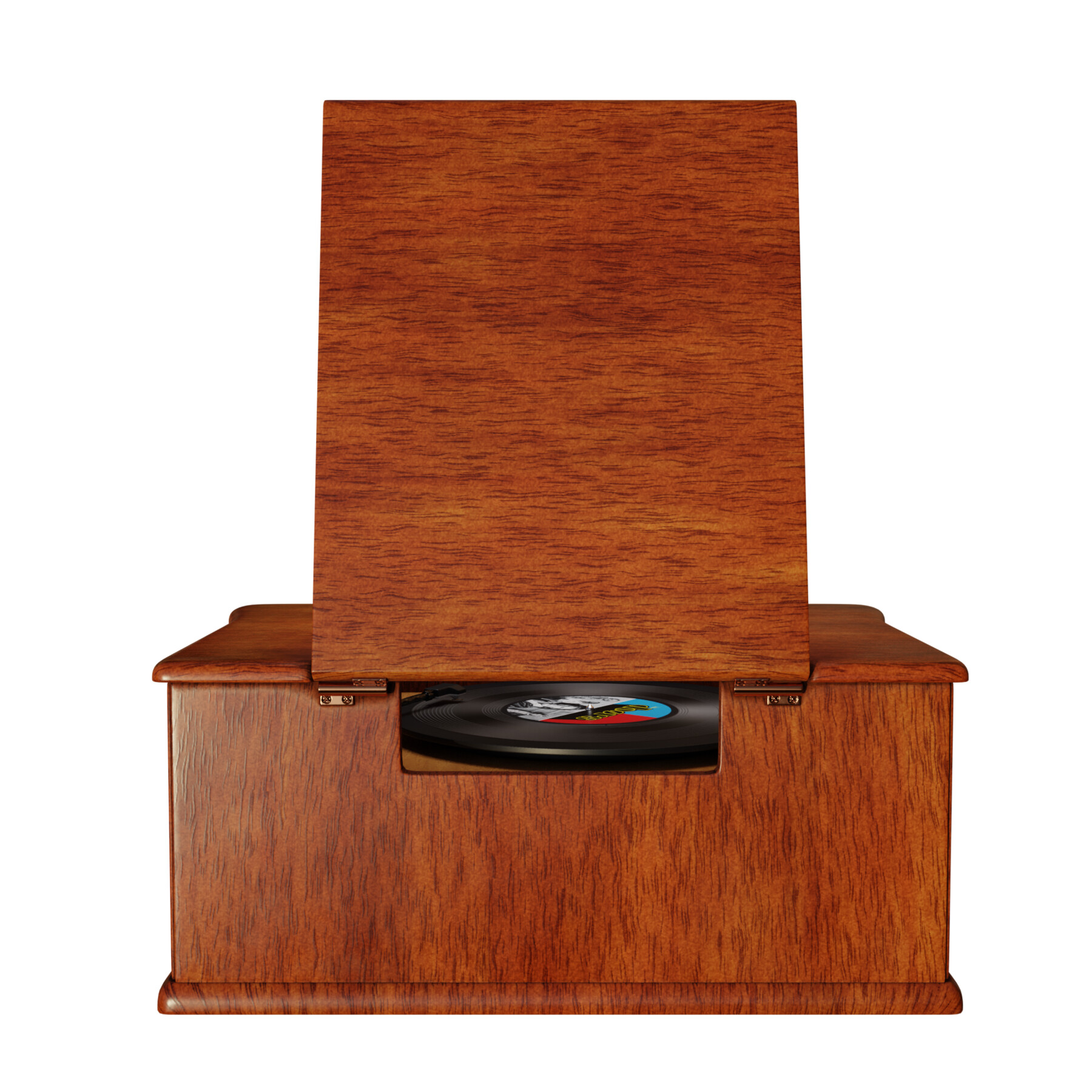 ArtStation - Electronics, audio, Retro gramophone (polygonal 3D model ...