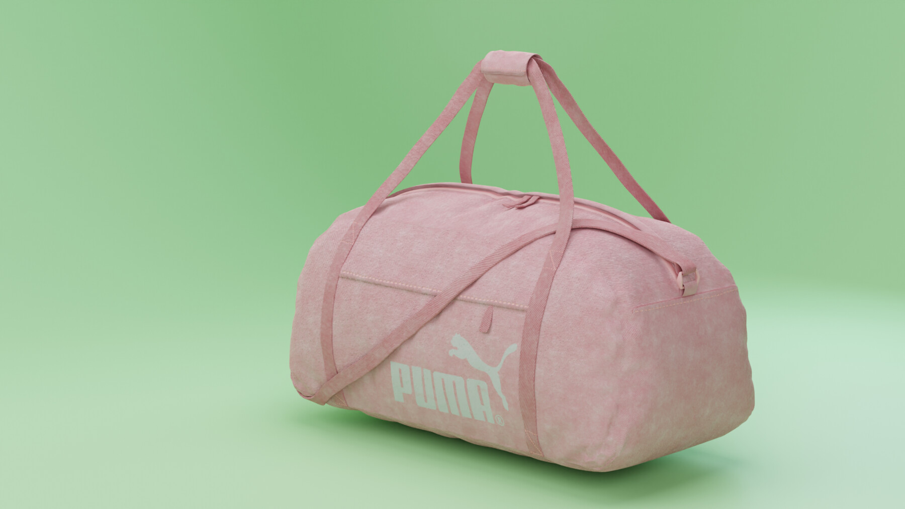 ArtStation - Sports, Equipment, Bag sports pink (polygonal 3D model ...