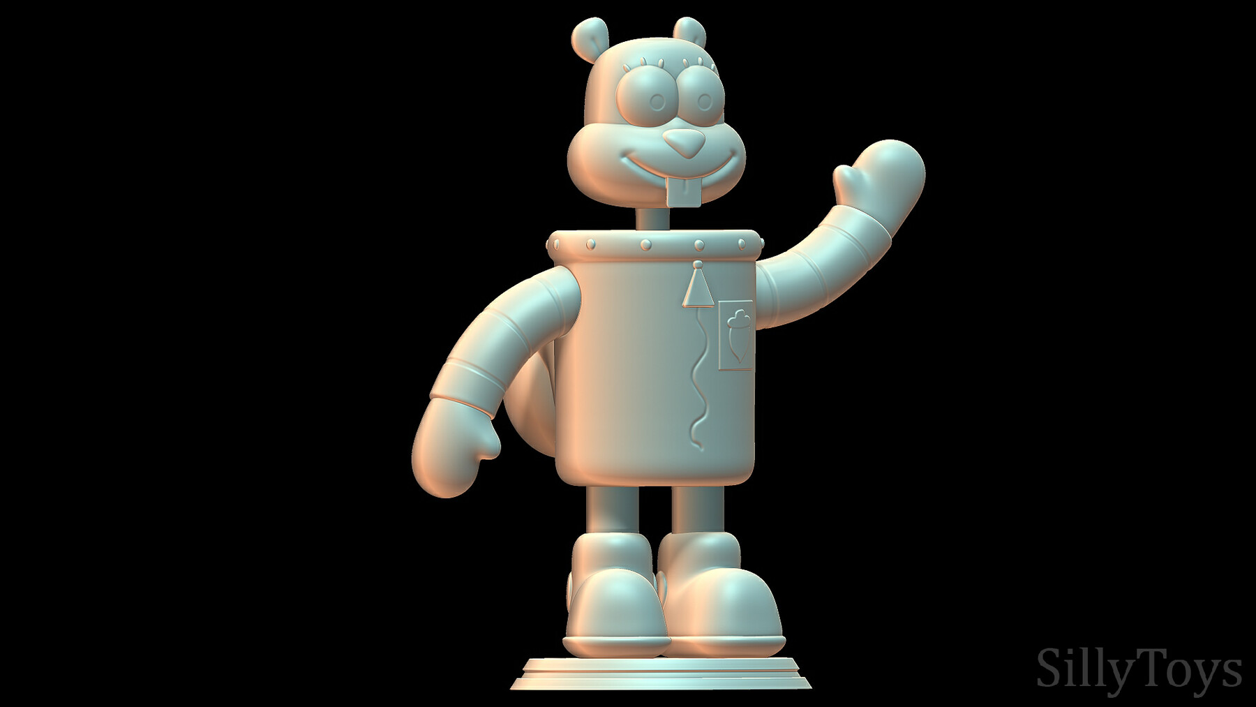 ArtStation - Sandy Cheeks SpongeBob SquarePants 3D print model | Resources