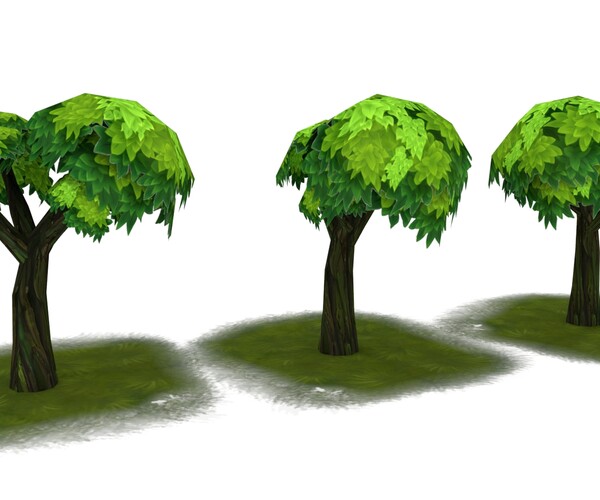 ArtStation - #stylizedgameart| Stylized tree | Stylized environment ...