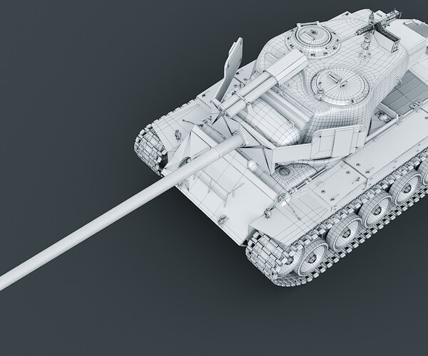 ArtStation - T26E1 Pershing | Resources