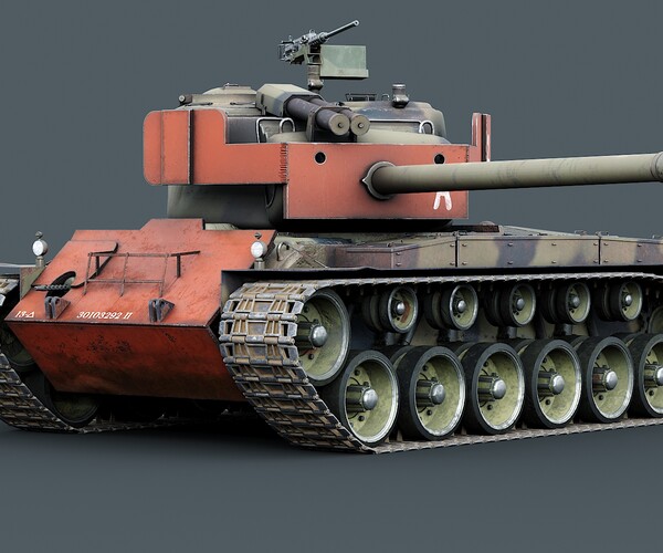 ArtStation - T26E1 Pershing | Resources