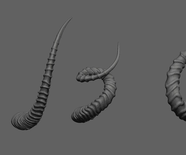 ArtStation - Blank horn | Resources