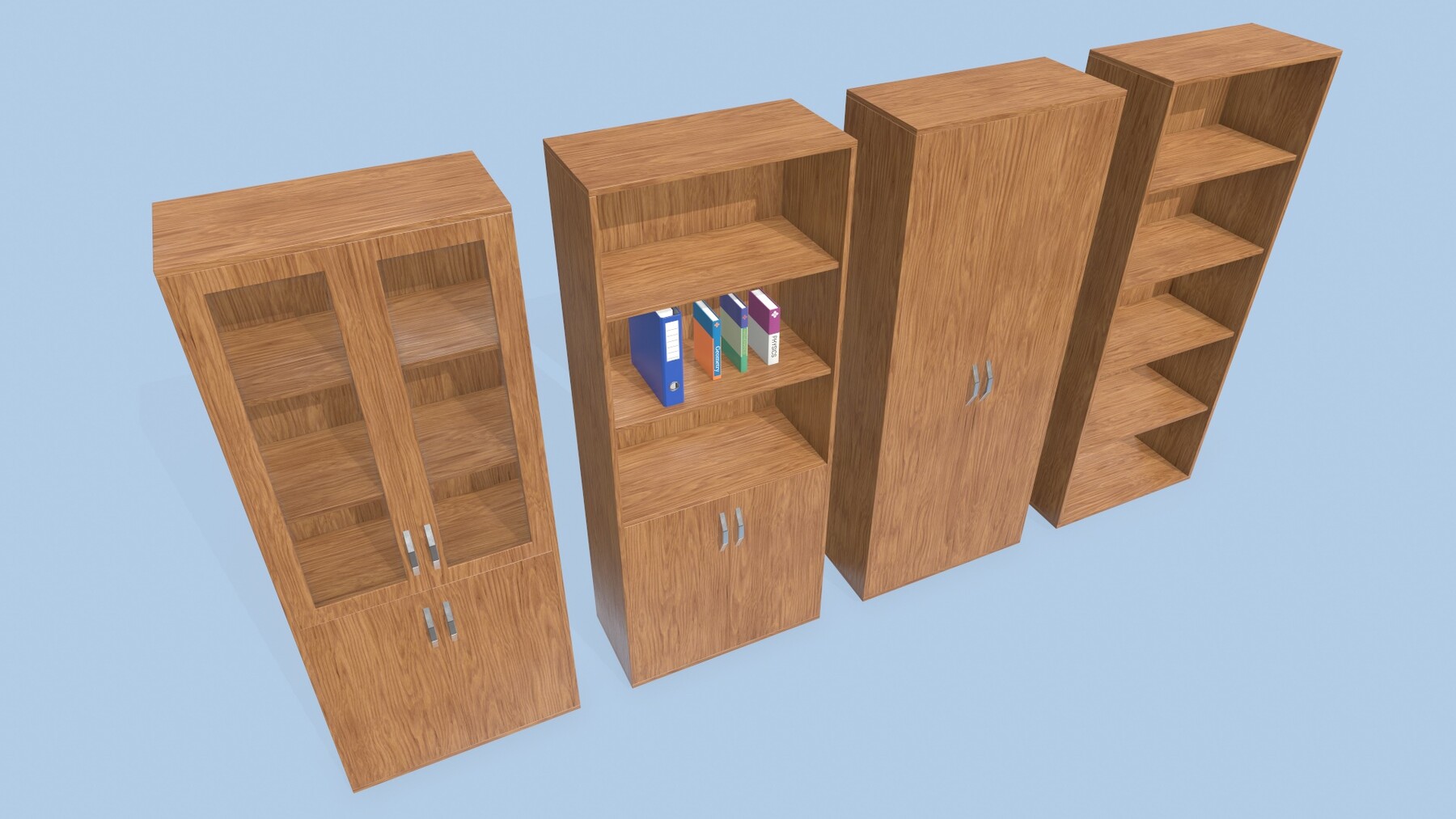 ArtStation - Bookcases | Game Assets