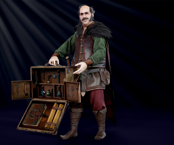 ArtStation - Merchant | Game Assets