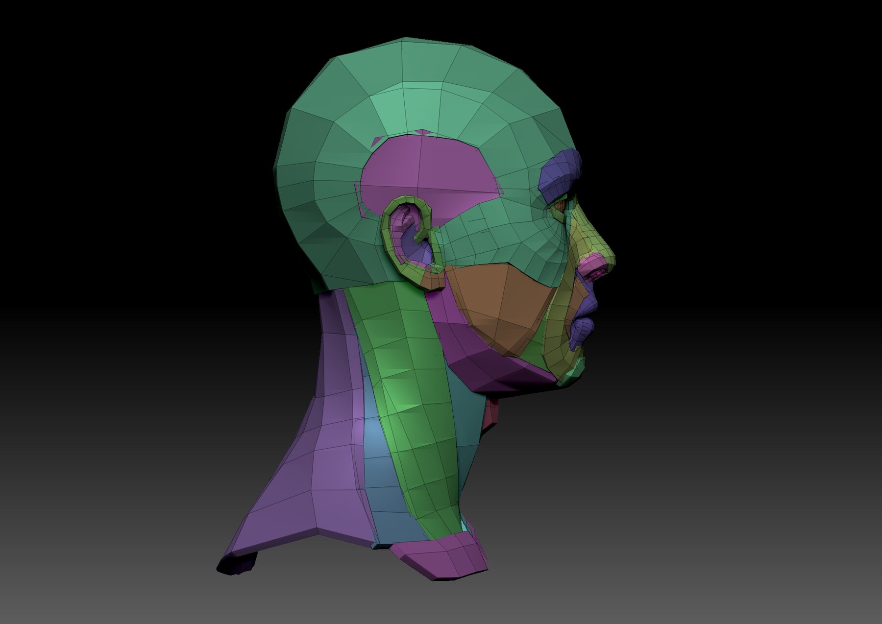 ArtStation - Head Block Out Lvl2 | Resources