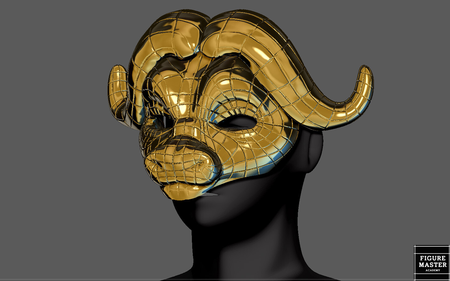 ArtStation - SQUID GAME BUFFALO VIP MASK LIFE SIZE COSPLAY PROPS ...