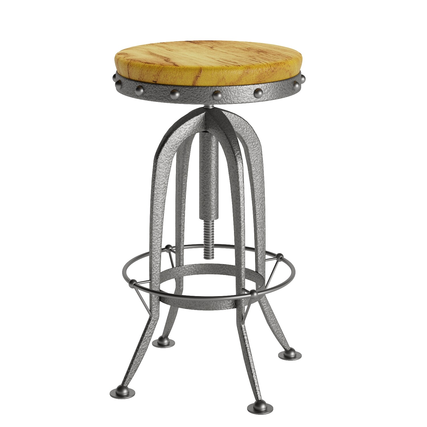 ArtStation - Pittsburg Adjustable height barstool | Resources