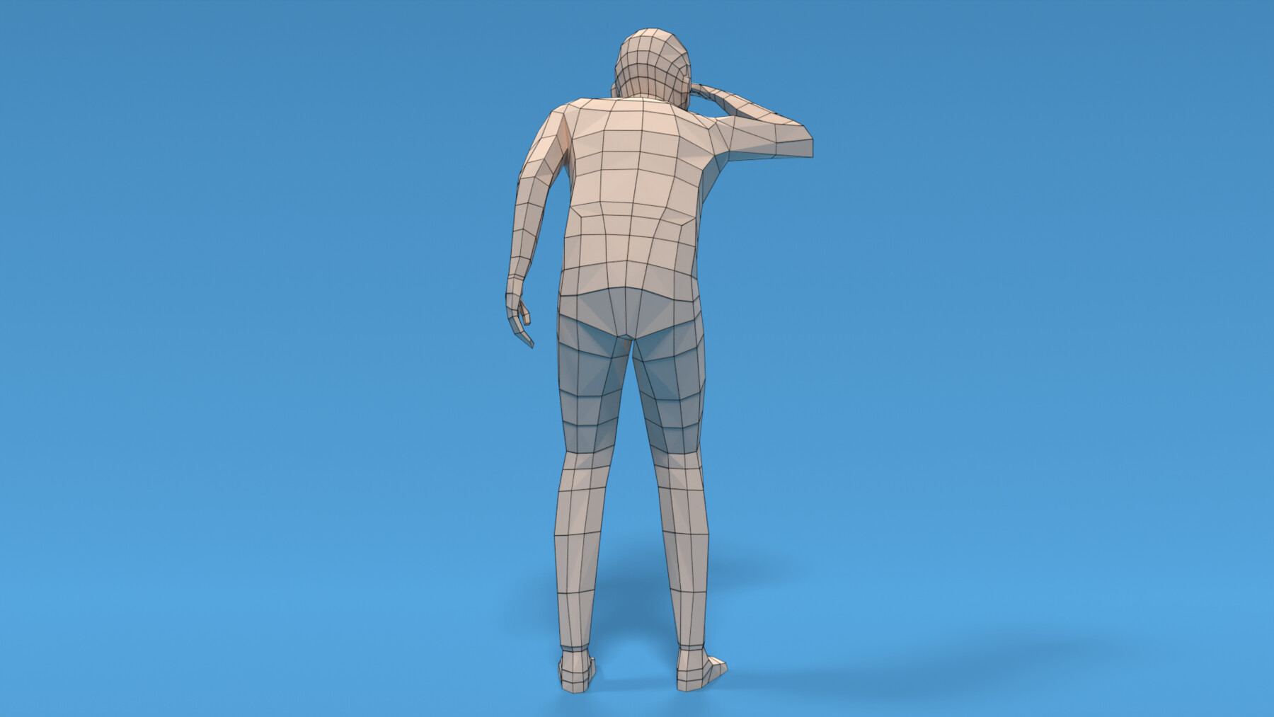 ArtStation - Low Poly Kid Looking | Resources
