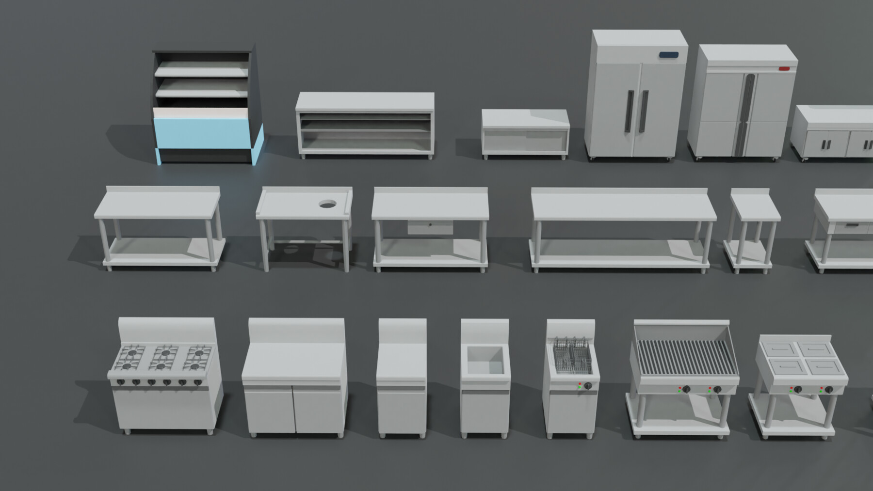 ArtStation - Pandazole - Kitchen Food lowpoly pack | Game Assets