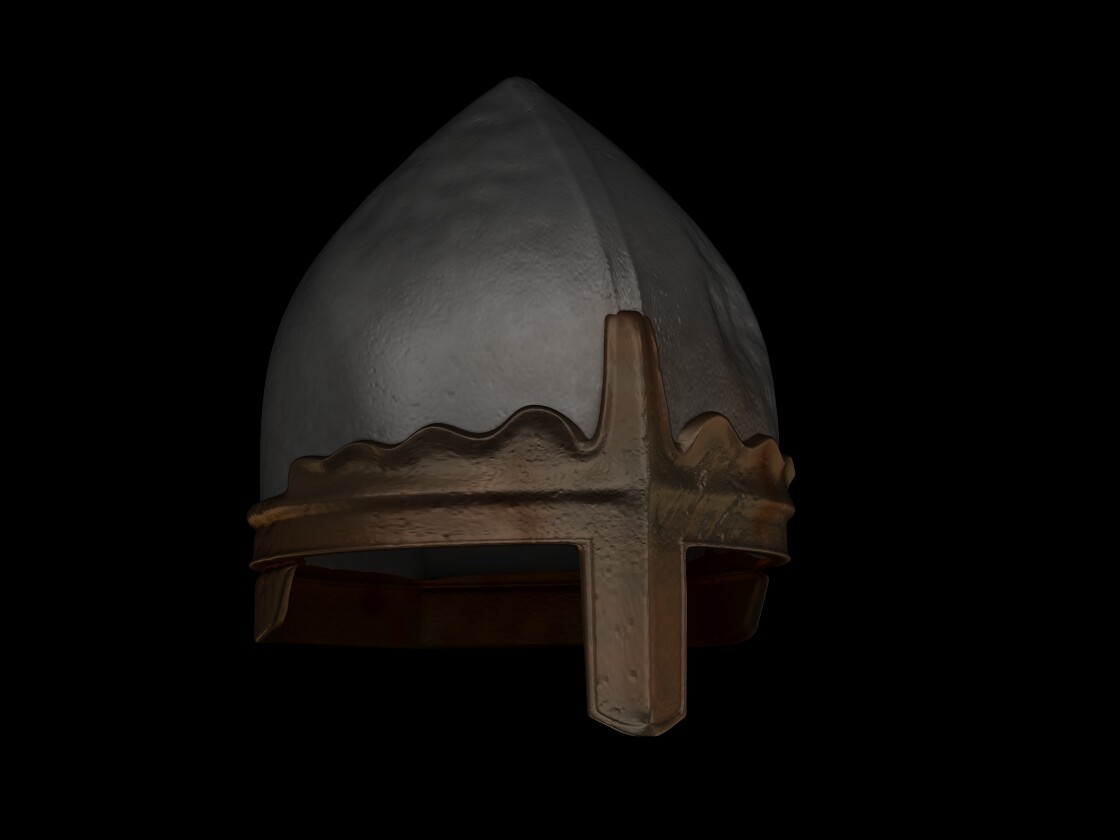 ArtStation - RUSTY MEDIEVAL SET HIGH POLY (HELMET,SHIELD,SWORD) | Game ...