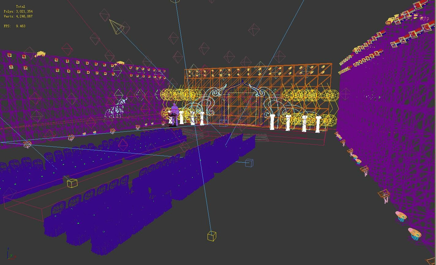 ArtStation - Stage party concert fashion catwalk T station 137 | Resources