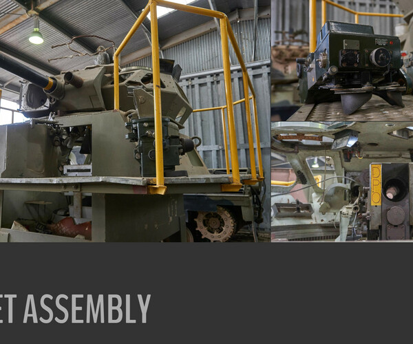 ArtStation - 27 photos of Turret Assembly | Resources