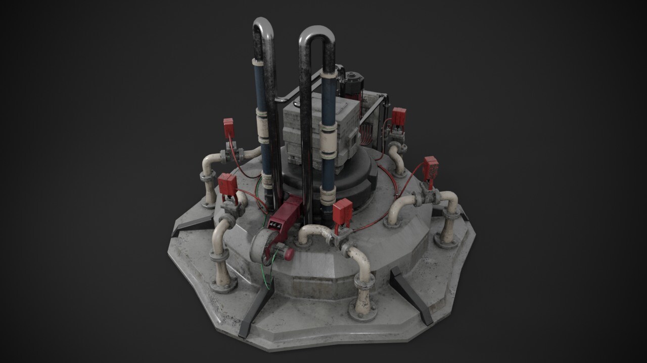 ArtStation - Machinery device | Game Assets