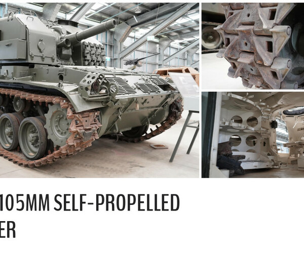 ArtStation - 117 photos of US M52 105mm Self-Propelled Howitzer | Resources