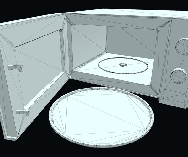 ArtStation - Microwave | Game Assets