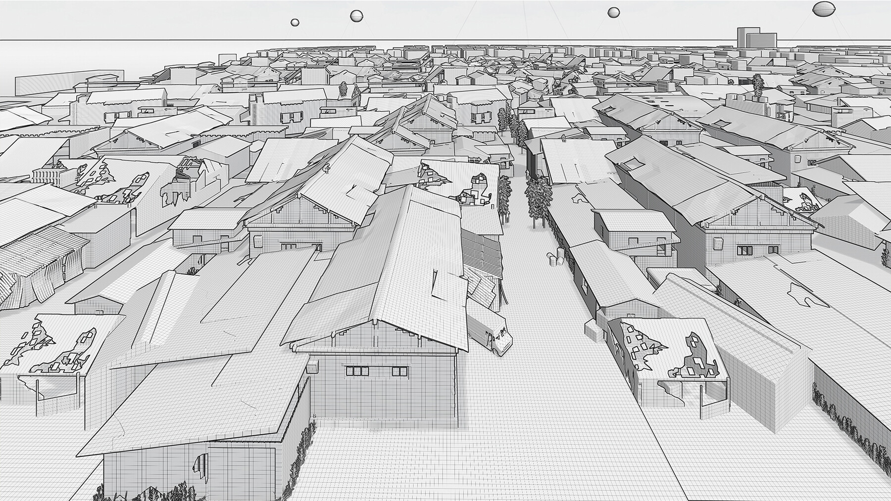 ArtStation - The slums | Artworks