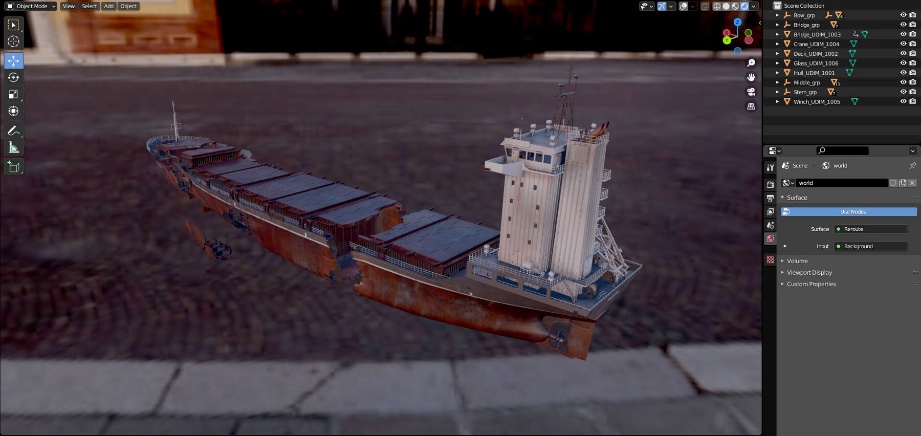 ArtStation - Shipwreck Container Feeder | Game Assets
