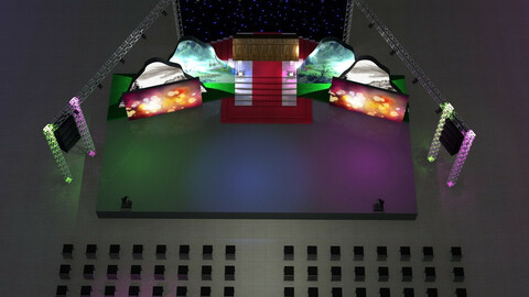 ArtStation - Concert party carnival stage 6 | Resources