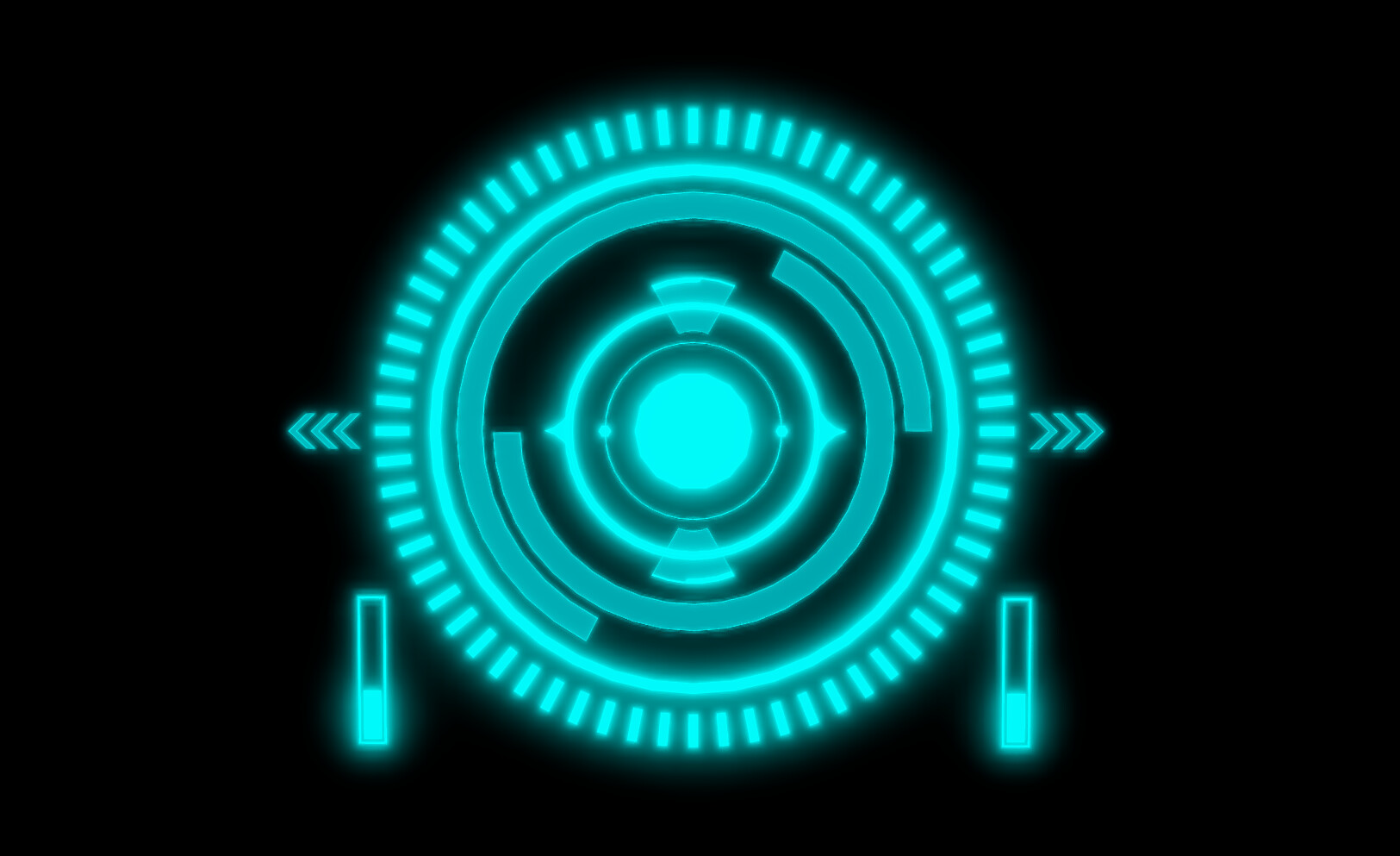 ArtStation - Sci-fi HUD Screen Animated | Game Assets