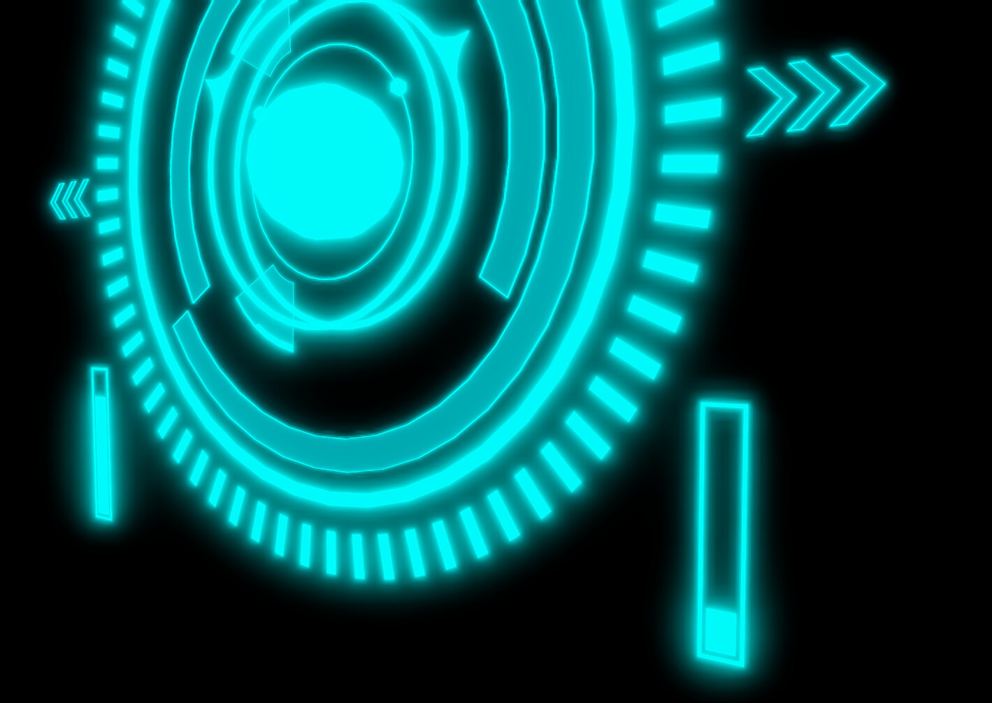 ArtStation - Sci-fi HUD Screen Animated | Game Assets