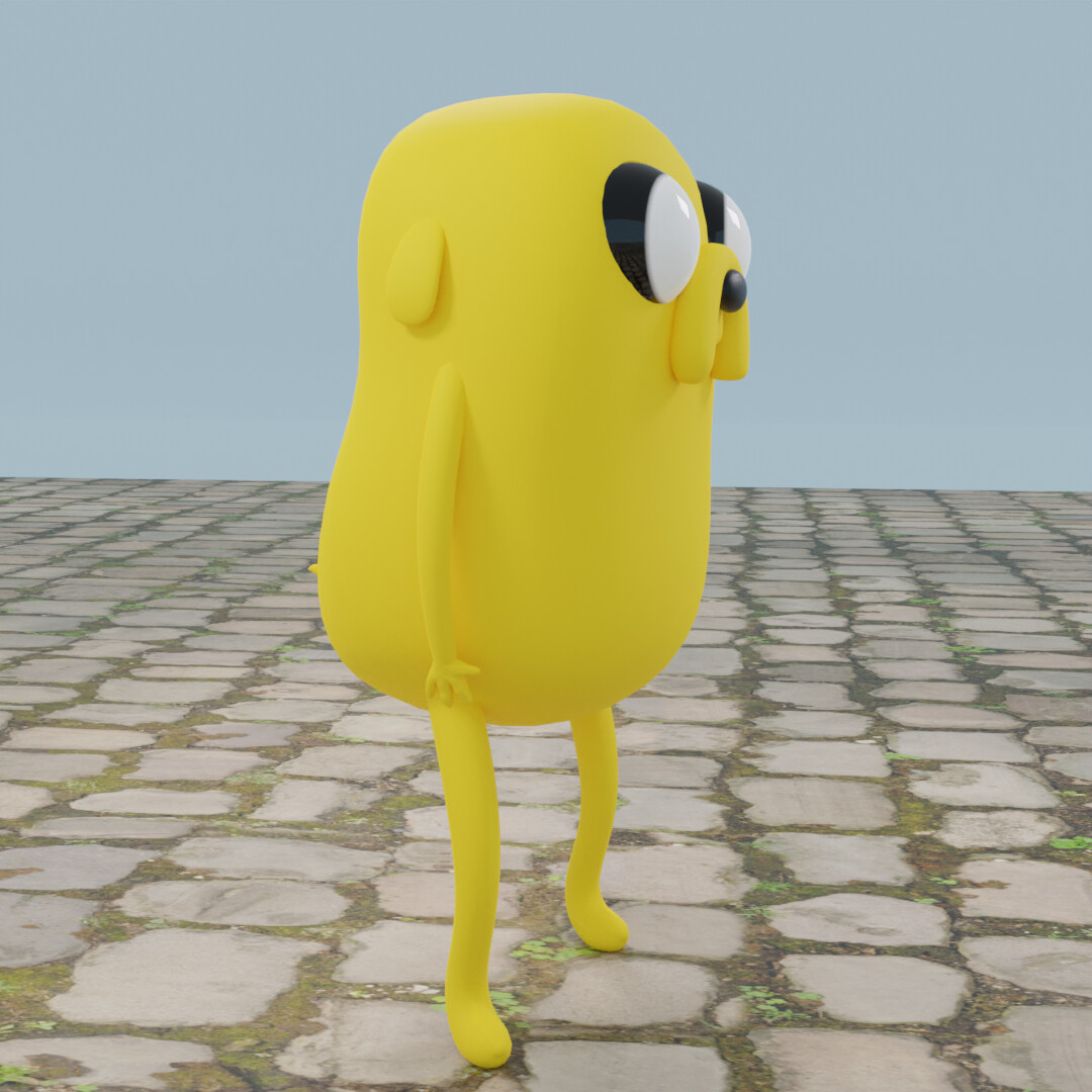 ArtStation - Adventure Time Jake | Resources