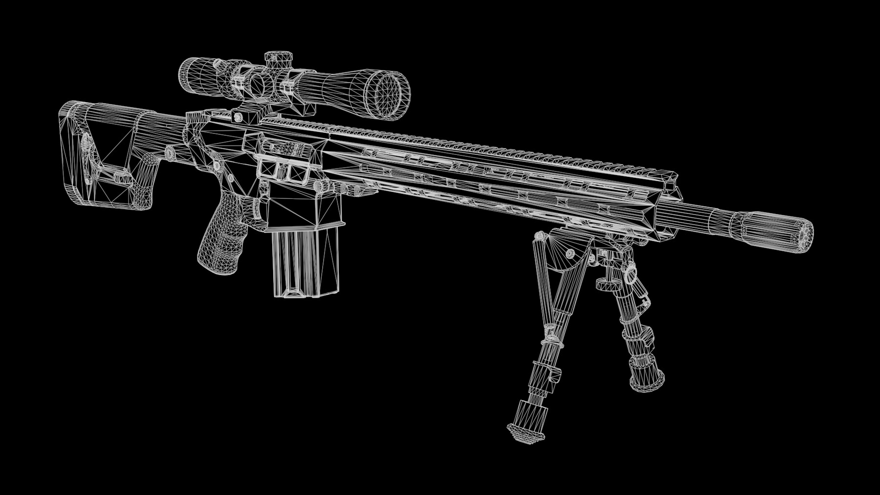 ArtStation - AR-10 Custom-01 | Game Assets